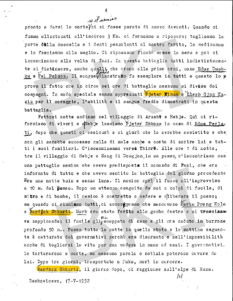 The Battle of Munella – May 6, 1951 – BLOKU KOMBTAR INDEPENDENT